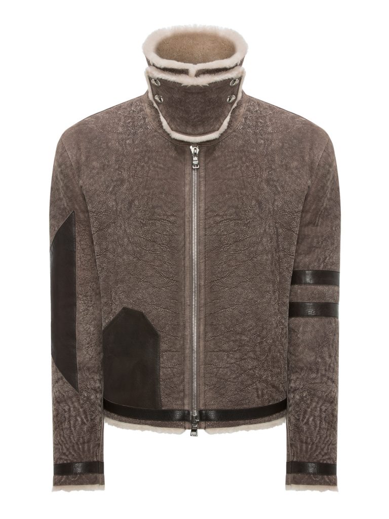 Murat boz deri ceket slim fit klasik biker bordo renk deri ceket